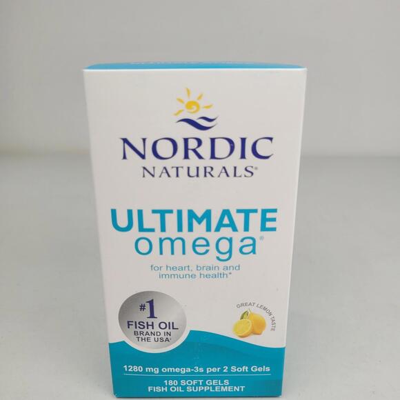 Bath & Body | Nordic Naturals Ultimate Omega Lemon 128mg Sealed 180 ...